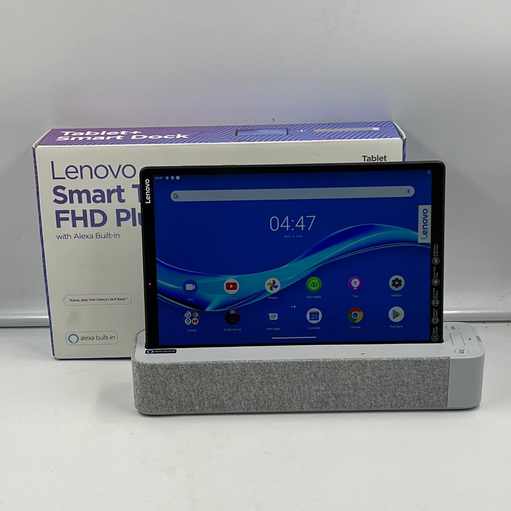 Pre-owned LENOVO M10 FHD SMART TAB WITH AMAZON ALEXA DOCK - BOXED ...